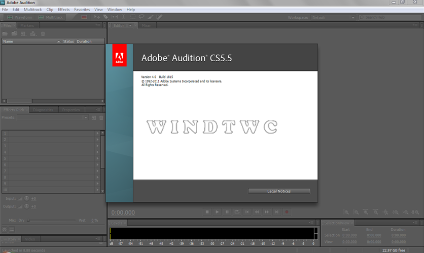 Audition Cs5